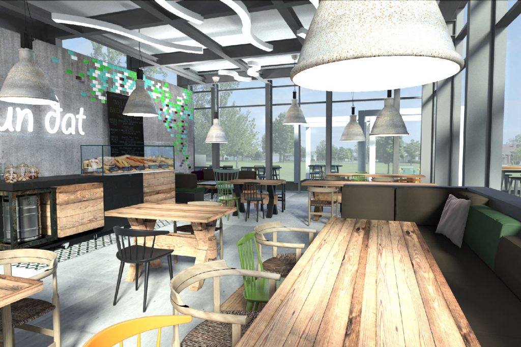Interior Design für Gastronomieflächen - Designagentur JUNI.STUDIO