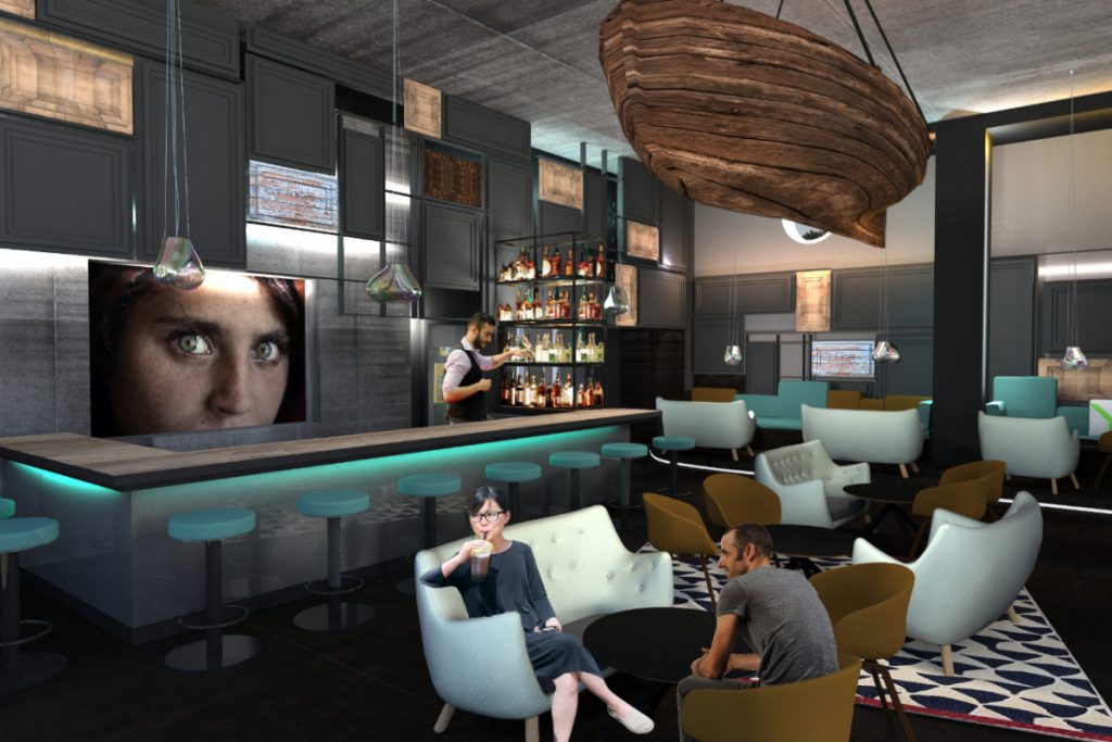 Interior Design für Hotel Bar und Restaurant - JUNI.STUDIO