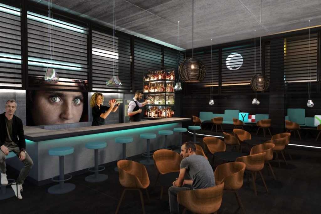 Interior Design für Hotel Bar und Restaurant - JUNI.STUDIO