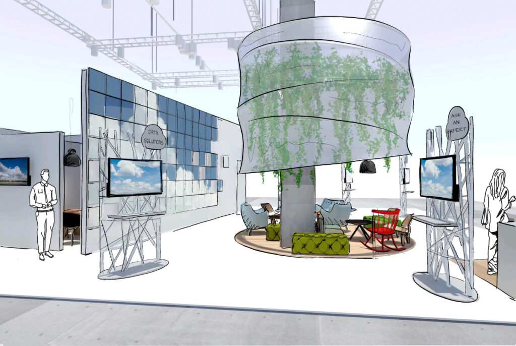 Messestanddesign für die Hannovermesse - JUNI.STUDIO